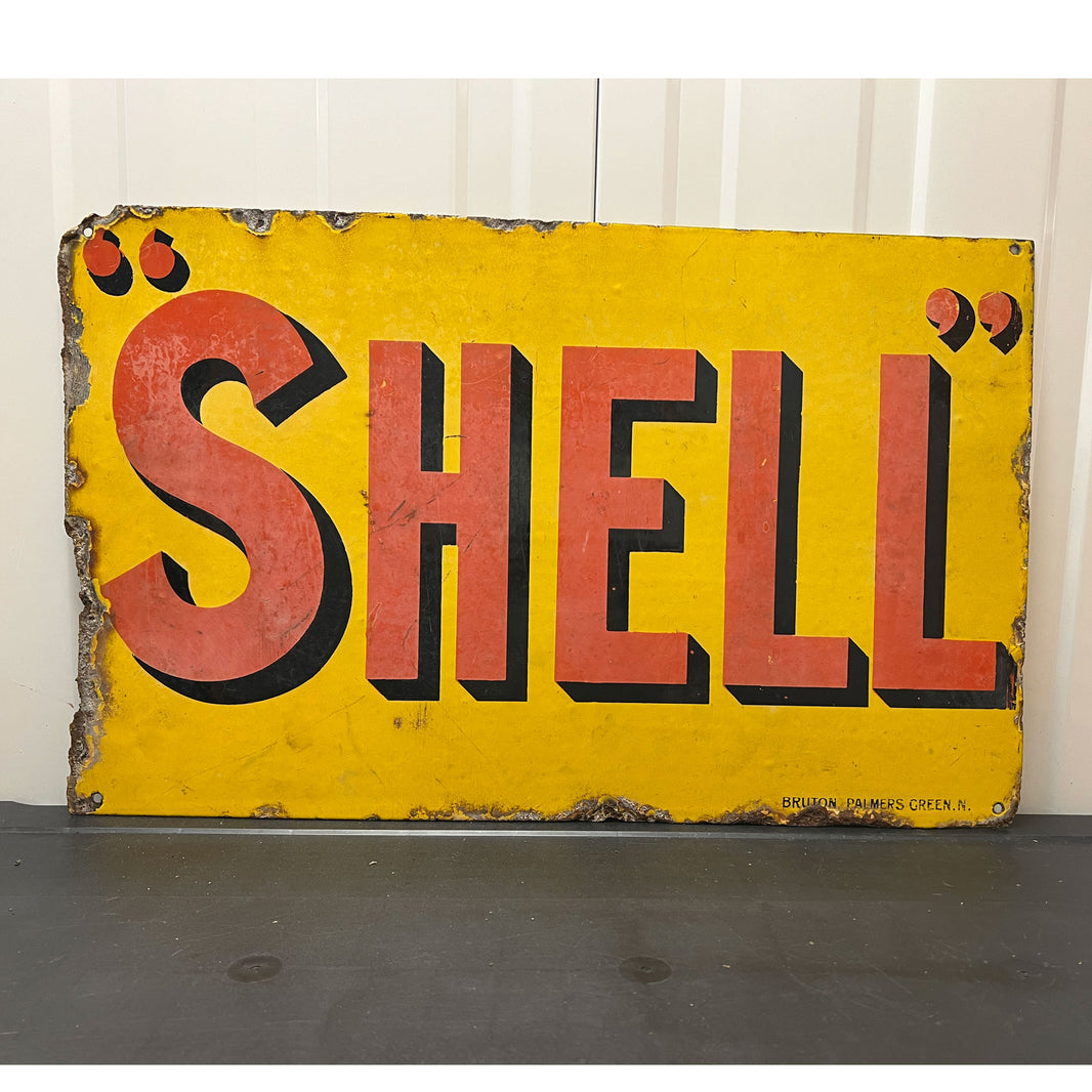 Shell Enamel Signs – Antique Signs