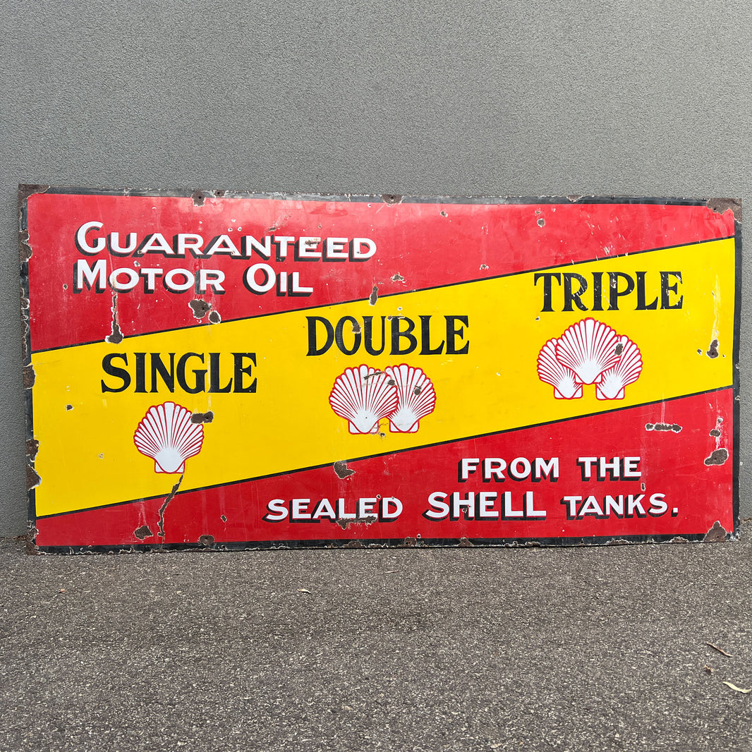 Shell Enamel Signs – Antique Signs