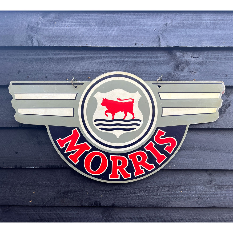 Morris Tin Sign – Antique Signs