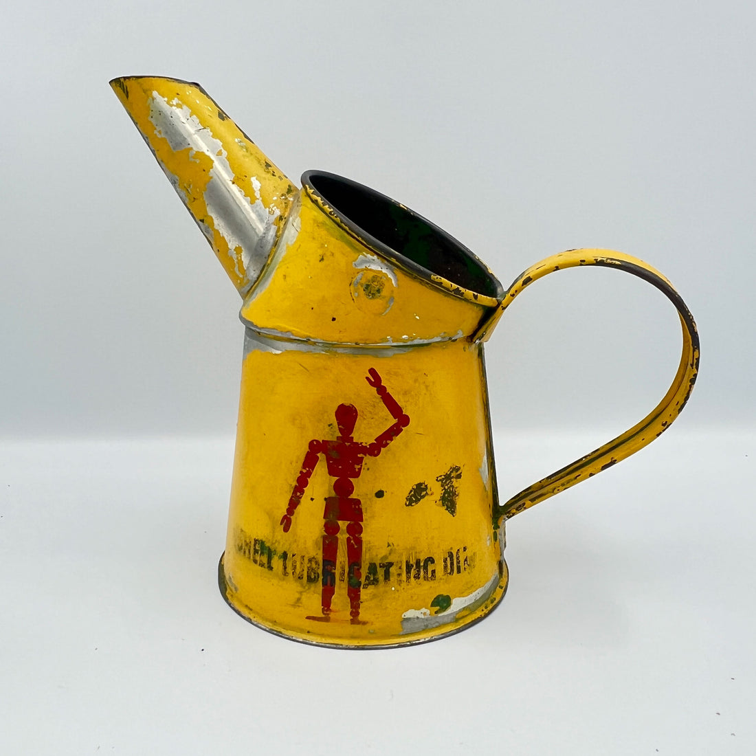 Shell Stickman Lubricating Oil Jug – Antique Signs